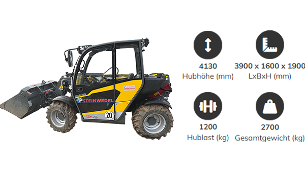 Teleskoplader - Steinwedel Hildesheim